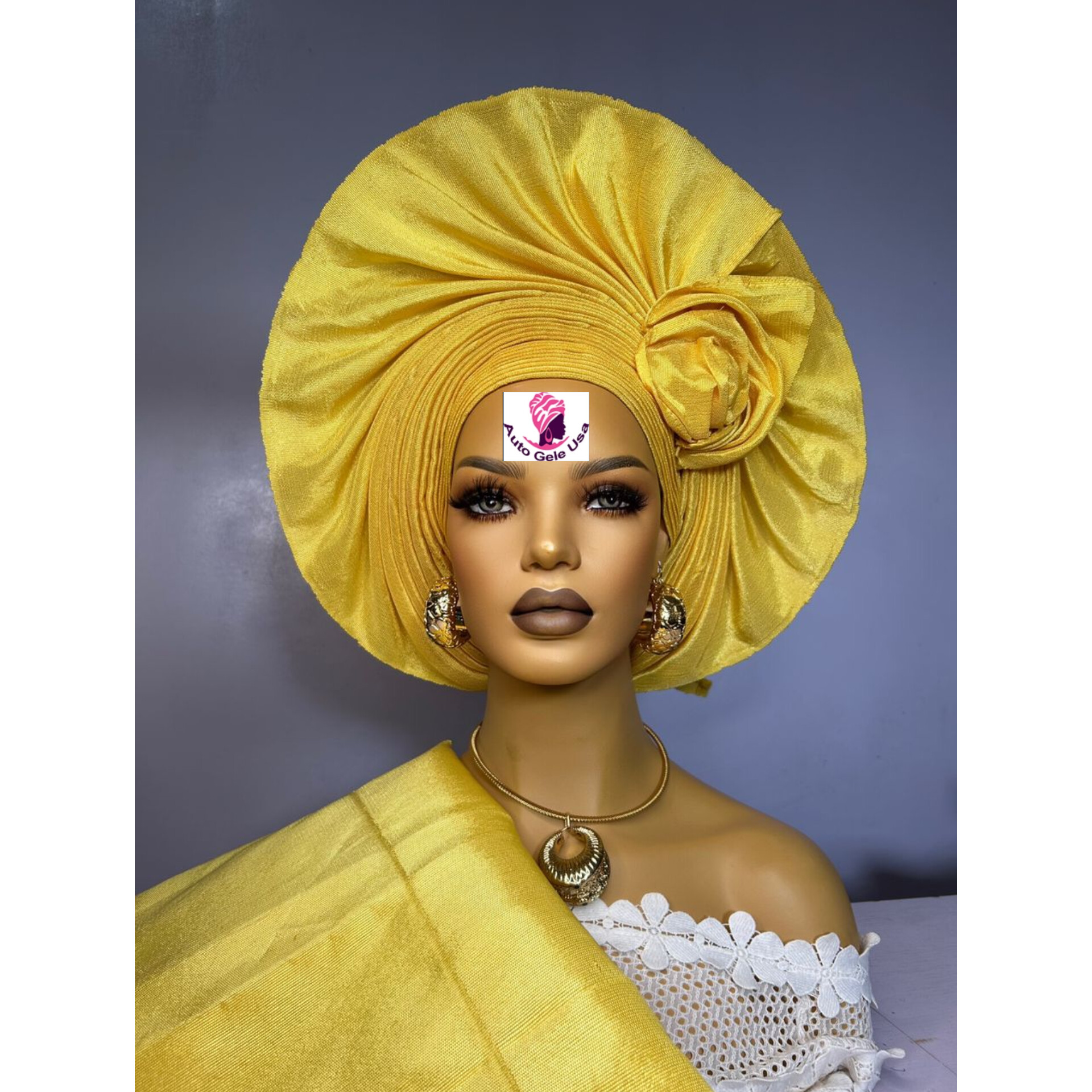 187 yellow color Sego gele hat – Autogele in USA